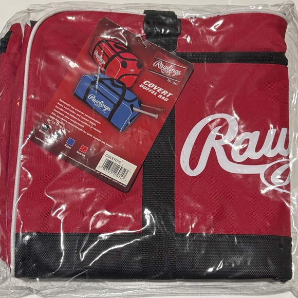Rawlings | Bags | Rawlings Bold Red Duffel Bag | Poshmark